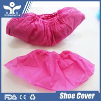 China 35GSM 30GSM Disposable Shoe Covers , polypropylene Cleanroom Shoe Cover for sale
