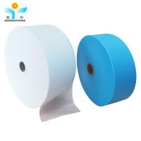 China 100% Polypropylene Non Woven Fabric Waterproof Dot Pattern 25gsm Spun Bonded Polypropylene TNT fabric for Face Mask for sale