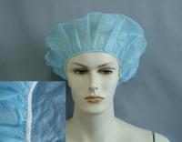 China Hand Making Elastic Surgical Disposable Head Covers with PP SMS Material for sale