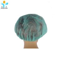 China Non Woven Disposable Dust Strip Cap Round Head Cover for sale