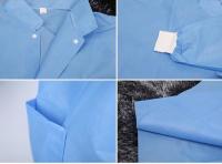 China 35 Gsm Disposable Protective Coverall Disposable Medical Protective Clothing Sms Doctor for sale
