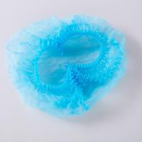 China More Color Non Woven Blue Mob Caps Disposable Pp Mob Caps Doctor Medical Head Cover For Worker/hospital for sale