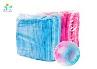China Disposable Nonwoven Bouffant Caps Hair Cover Disposable Machine Hats Food Industry for sale