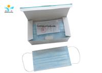 China Nonwoven Fabric Disposable Face Mask Unisex With Earloop Logo Printed for sale