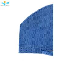 China Surgical Disposable Hair Net Cap Spunlace Polypropylene Fabric Tie On for sale