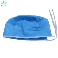 China Medical Disposable PP SMS Net Cap Non Woven Surgeons Doctors With Tie On for sale