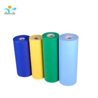 China Non Woven Fabrics PP Non Woven Coverall Red White Blue Size Customized Durable Hygiene for sale