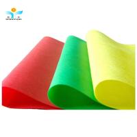 China Non Woven Fabrics PP Non Woven Coverall Red White Blue Size Customized Durable Hygiene for sale