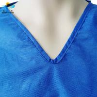 China 20-50gsm Disposable Protective Suits For Patients Non Woven Industries for sale