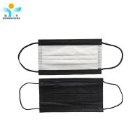 China CE Certificate Unique Black Medical Surgical Face Mask Disposable 3 Ply Black Masks for sale