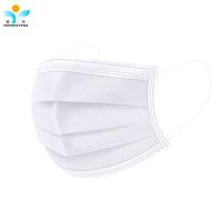 China Nonwoven Fabric Disposable Face Mask Unisex With Earloop Logo Printed for sale