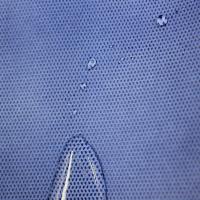 China Waterproof SMS SMMS Non Woven Fabric For Operation Gown Blue White Color for sale