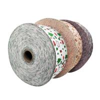 China Nonwoven  Fabric Roll Gowns Raw Materials Printed Christmas Nonwoven Fabric for sale