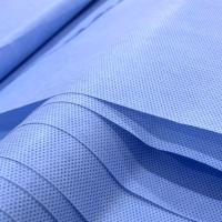 China Blue SMS Nonwoven Fabric For Medical Coverall Surgical Gown Use for sale