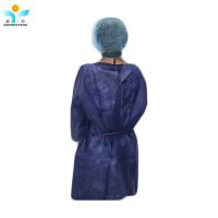 China Breathable Disposable Surgical Gowns Non Woven Medical Supply 16-50gsm for sale
