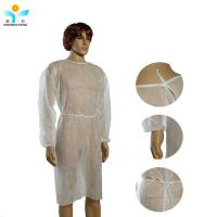 China Colorful Impervious Isolation Gown With PP Lamination Fabric For Medical Surgical for sale