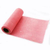 China Spunlace Non Woven Disposable Cleaning Kitchen Wipe Fabric Roll for sale