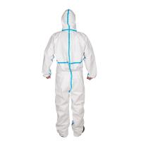 China Waterproof Disposable Medical Coverall Non Woven Protective Clothes for sale