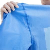 China Disposable Surgical Medical Gown Reinforced Hospital Uniforms for sale