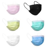 China PP Nonwoven 3 Ply Disposable Face Mask For Diary Protection for sale