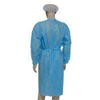 China Isolation Disposable Protective Clothing Medical Gown Blue S-XXXXL for sale