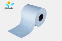 China Cuculose Spunlace Non Woven Surgical Gown Raw Material 55% Wood Pulp 45% Polyester for sale