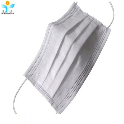 China Tie-On Style 3 Ply Disposable Face Mask Comfortable And Affordable for sale
