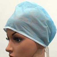 China Medical Disposable PP SMS Net Cap Non Woven Surgeons Doctors With Tie On for sale
