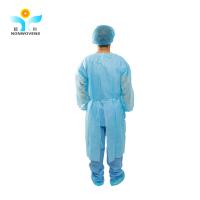 China 18gsm-40gsm PP+PE Disposable Isolation Gown Medical Patient Gown for sale
