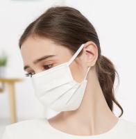 China Non Woven Blue 3 Ply Disposable Face Mask With Earloop for sale