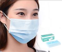 China Different colors Medical 70gsm 3 Ply Disposable Face Mask 98% Filter Rating for sale