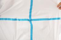 China OEM Approval CE Disposable Protective Coverall Elastic Cuff With Microporous Fabric for sale