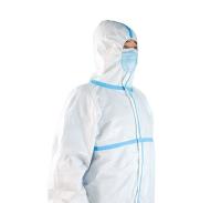 China Non Woven Disposable Coverall Suit Medical Coverall Protect Wear Clothes for sale