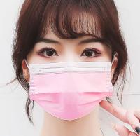 China 17.5*9.5cm 3 Ply Disposable Face Mask Civilian Use Elastic Earloop for sale