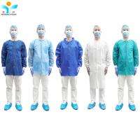 China PP SMS Disposable Medical Lab Coat Sustainable For Men for sale