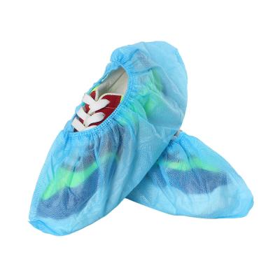 China Medical Staff Isolation Shoe Cover Nonslip Pp Disposable Waterproof Shoe Cover for sale