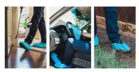 China Medical Staff Isolation Shoe Cover Nonslip Pp Disposable Waterproof Shoe Cover for sale