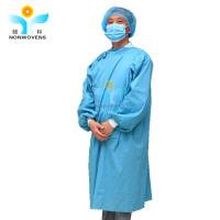China SMS Cecullose Spunlace Medical Surgical Gown Protective Surgeon Surgical Gown for sale
