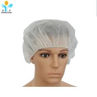 China Nursing Scrubs Hat Head Cover Nonwoven Clip Disposable Bouffant Caps for sale