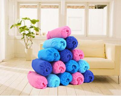 China Disposable Shoe Cover PP Medical Surgical Non Woven shoecover for hospital hometexile for sale