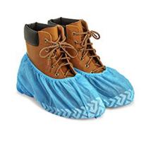 China Antiskid polypropylene Disposable Shoe Cover Medical Supply PP Non Woven for sale