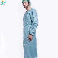 China 30g-50g Non Woven Disposable Surgical Gown Operating Gown Clothing for sale