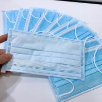 China Anti Smog 3ply Disposable Protective Blue Face Mask Pm 2.5 Nonwoven for sale