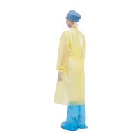 China PE Non Woven Medical SMS Level 2 Non Sterile Disposable Isolation Gown Suit for sale