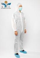 China SBPP Disposable Protective Coverall Suits 25gsm CE ISO Non Woven Clothing for sale