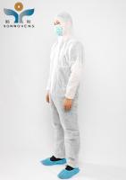 China SBPP Disposable Protective Coverall Suits 25gsm CE ISO Non Woven Clothing for sale