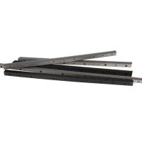 China High precision C45 steel material helical gear rack in sliver and black color scheme for sale