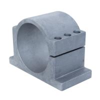 China Cast aluminum cnc carving machine clamp Different diameter spindle motor bracket seat for sale