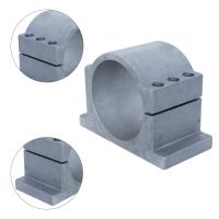 China Cast aluminum cnc carving machine clamp Different diameter spindle motor bracket seat for sale