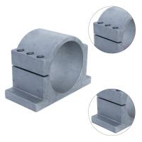 China Cast aluminum cnc carving machine clamp Different diameter spindle motor bracket seat for sale
